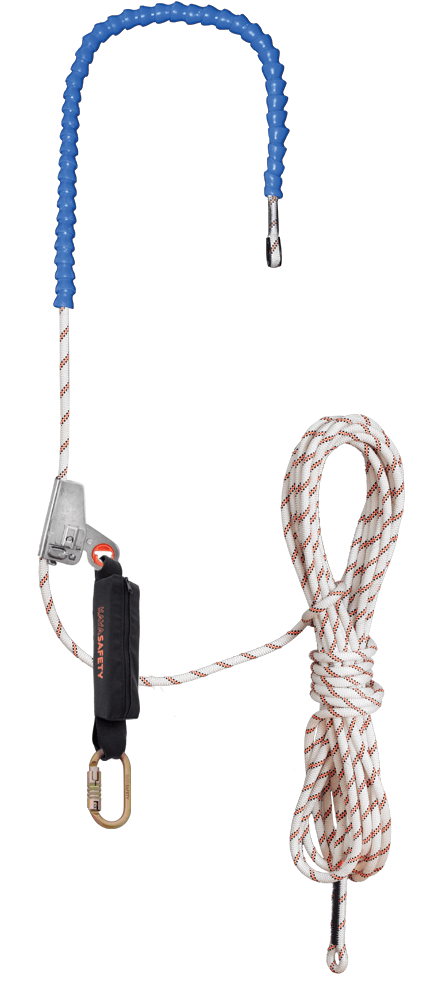 Mobile Vertical Lifeline With Telescopic Rescue Pole - Kaya Safety