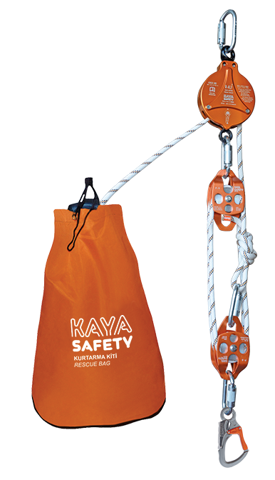 Confined Space Rescue System With Rescue Pulley - Kaya Safety