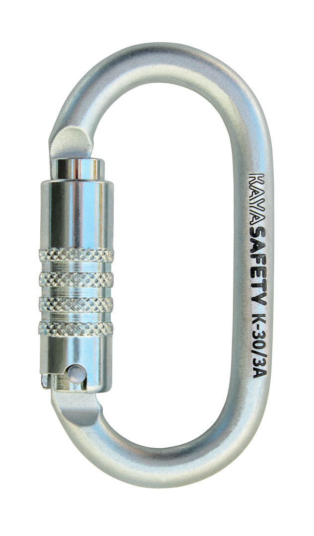 Oval-Shaped Steel Carabiner - Kaya Safety